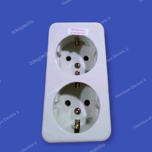 Jual Stop Kontak Lubang 2 UTICON - Kota Bekasi - Handaya Electric II ...
