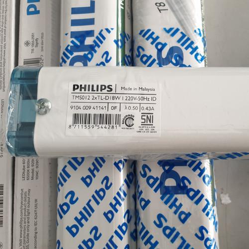 Jual Philips Kap Lampu TL 2x18 Watt Simbat TMS012 - Jakarta Barat ...