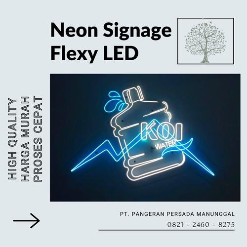 Jual Neon Sign Neon Flex LED Akrilik Background Interior Design Cafe ...