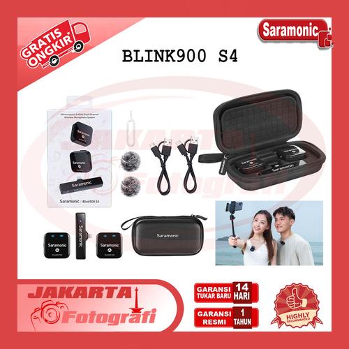 Promo Saramonic Blink 900 S4 Ultracompact 2.4GHz Dual-Channel Wireless ...