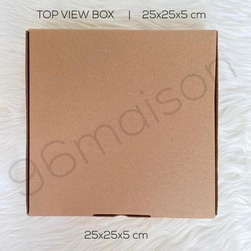 Jual box kardus uk. 25x25x5 kotak dus packaging kue, packing online ...
