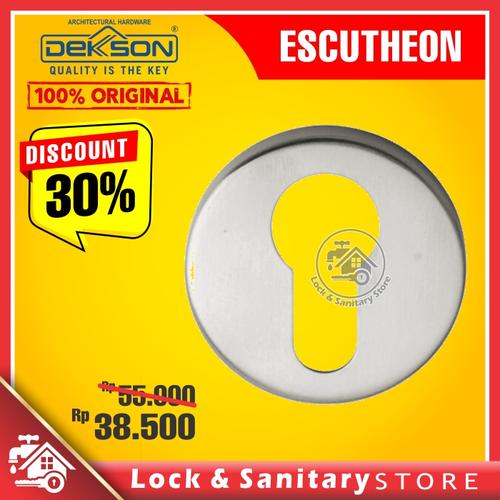 Jual Escutcheon Dekson /Dekkson ESCN D01 SSS Tutup Ring Kunci Bulat - Kota Surabaya - Lock ...