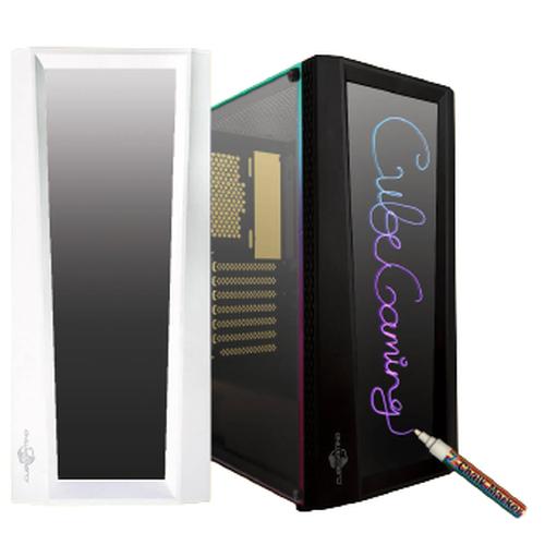 Jual CASING PC GAMING ATX CUBE GAMING WRITE WRITABLE FRONT PANEL ...