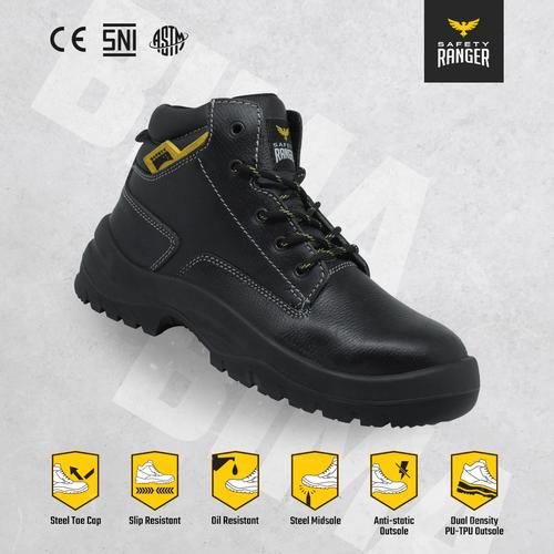 Jual 6" Sepatu Safety Ranger - BIMA - SR06 - PU/TPU - Safety Shoes - 38 ...