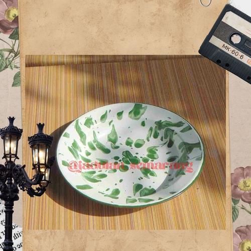 Jual Piring Enamel Seng 22 Cm motif blirik - Kota Semarang ...
