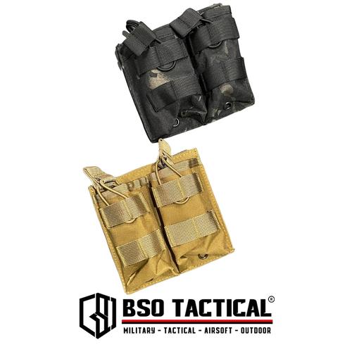 Jual Tactical Double Mag Pouch 556 Molle System ACM - Tan - Kota ...