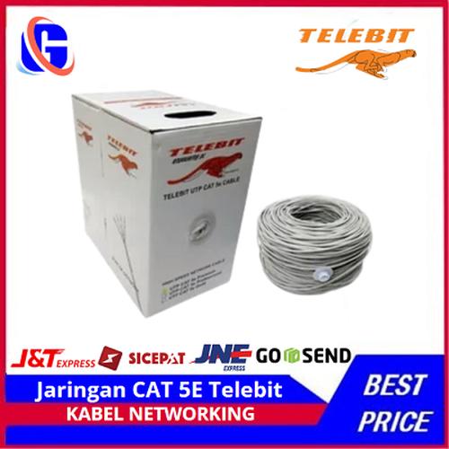 Jual Kabel Networking Jaringan CAT 5E Telebit Premium kabel LAN - Kota ...