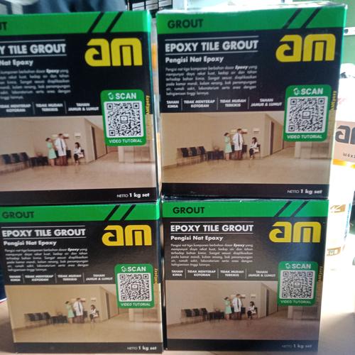 Jual EPOXY TILE GROUT , AM 55 WHITE 1 kg - Jakarta Barat ...