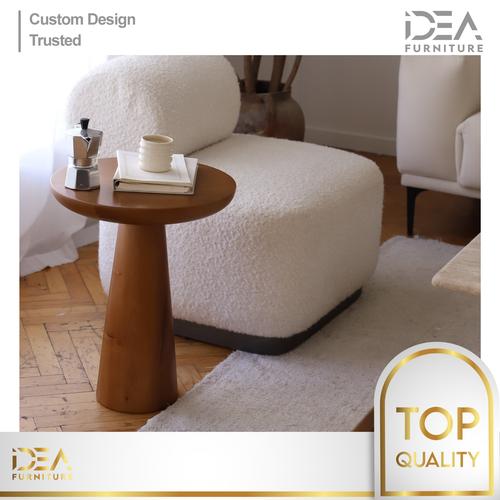 Jual Meja Samping Hias Ruang Tamu Side Table Teak Wood Minimalis Modern ...