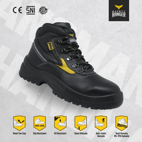 Jual 6" Sepatu Safety Ranger - HANOMAN - SR07 - PU/TPU - Safety Shoes ...