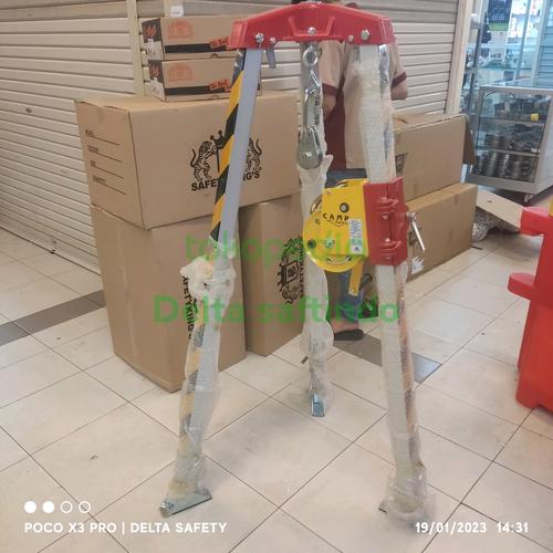 Jual Tripod Rescue Vertical Basarnas Camp Original Tripod Rescue Sar ...