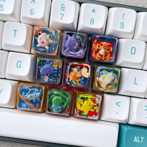 Jual 9 in 1 Pokemon artisan keycaps mechanical keyboard - Jakarta Utara ...