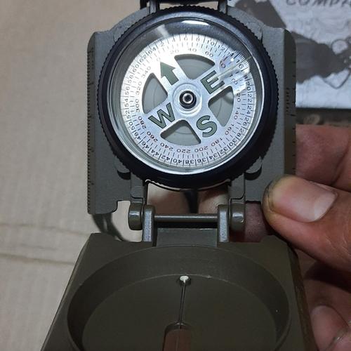 Jual LENSATIC COMPASS PRO BAHAN STELL TAHAN BENTUR KOMPAS ARAH DAN ...