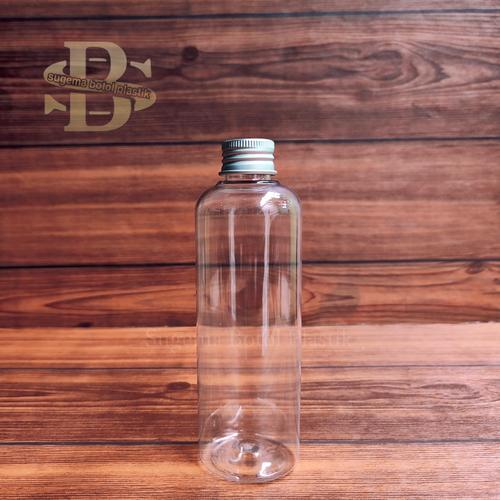 Jual Botol Ulir Aluminium Silver 250ml Pet Plastik Tebal BR - Kab ...