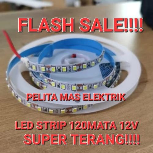 Jual LAMPU LED STRIP 120MATA 12V 120 MATA 2835 12 VOLT INDOOR 1 ROLL ...