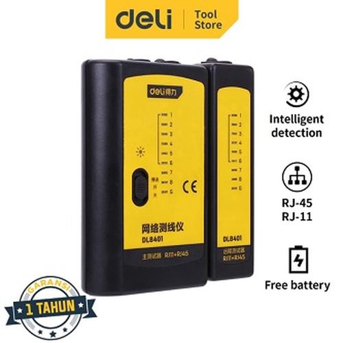 Jual Network Cable Tester - Uji Kualitas Kabel LAN RJ45 dan RJ11 - Merk ...