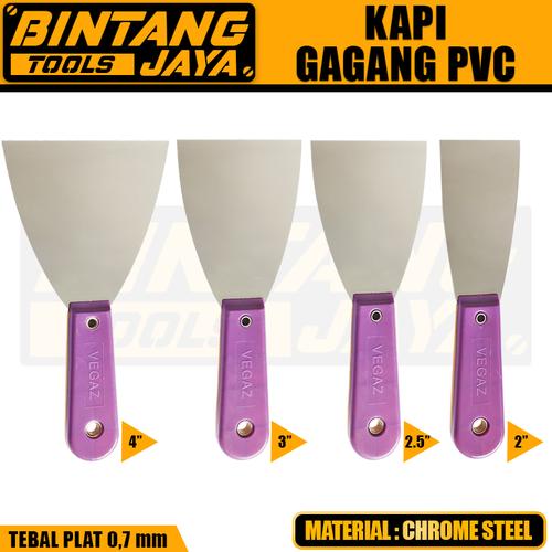 Promo Kape Stainless Plamir Tembok Kapi Stainless Dempul Gagang PVC - 4 ...