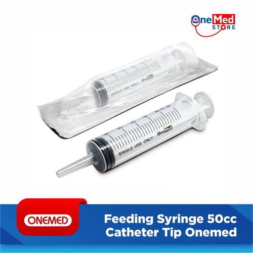 Jual Feeding Syringe 50cc Catheter Tip Onemed - Kota Surabaya - Onemed ...