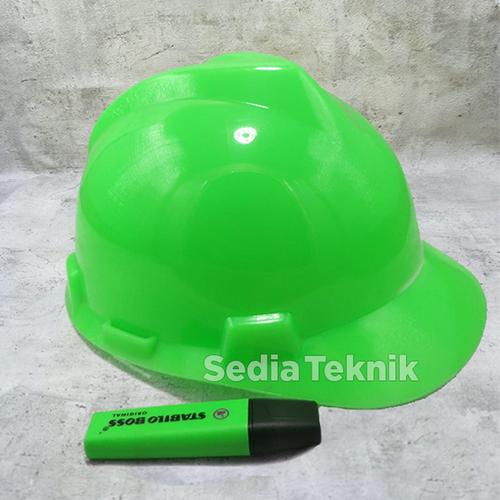 Jual Helm Proyek Safety Stabilo / Neon ( KUNING, HIJAU, ORANGE, UNGU ...