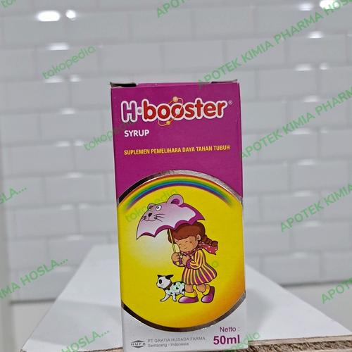 Jual H-Booster Syrup 50 ml,Suplemeñ Pemelihara Daya Tahan Tubuh - Kab ...