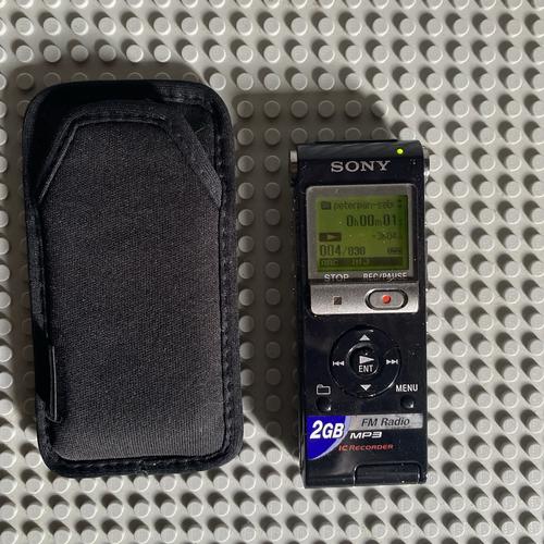Jual Voice recorder mp3 fm radio sony icd-ux200f - Kab. Karimun - trilest batam second shop ...