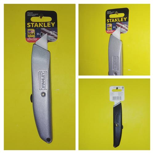 Jual Pisau Cutter Stanley ( 10-175 ) Plastic Retractable Utility Knife ...