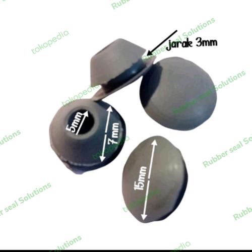Jual 10 pcs Karet dop panel / karet penutup lubang panel - Jakarta ...
