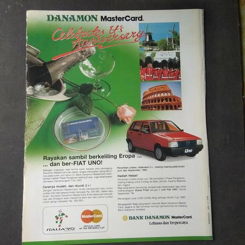 Jual iklan Bank Danamon jaman dulu - iklan jadul copotan majalah lawas ...