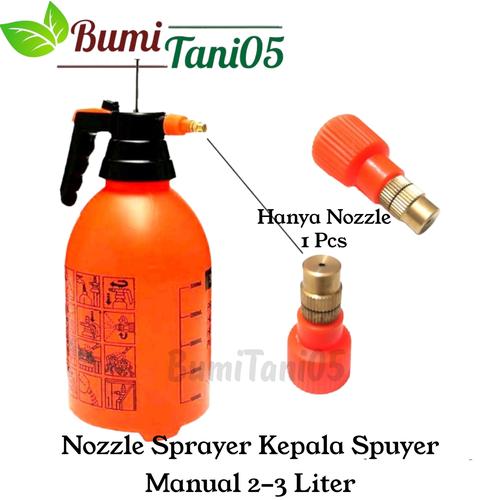 Jual Nozzle Spayer Spuyer Manual 2 Liter Sparepart Semprotan Burung ...