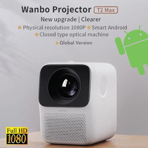 Jual Wanbo T2 Max Projector 1080P Portable Mini Proyektor Android ...