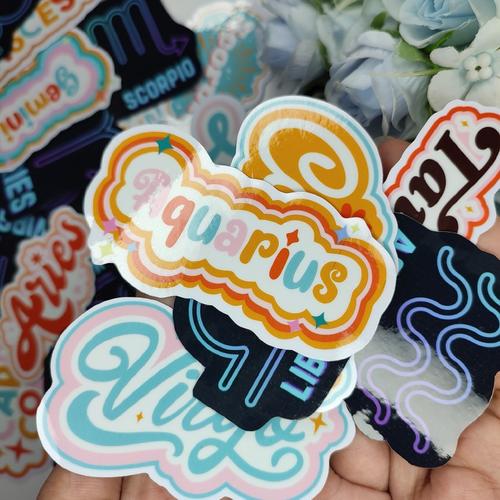 Jual Stiker Zodiac Sign Colorfull Waterproof Stiker Bintang Lucu ...