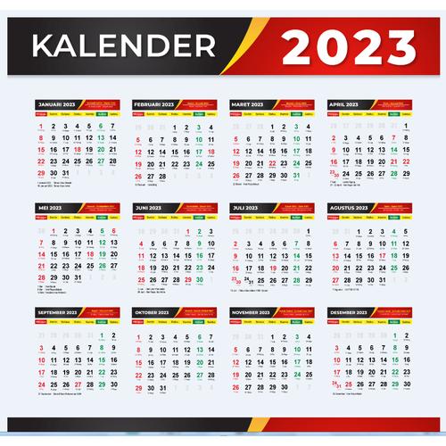 Jual Kalender 2023 Custom Ukuran A3 Cetak Kalender Dinding - GRATIS ...