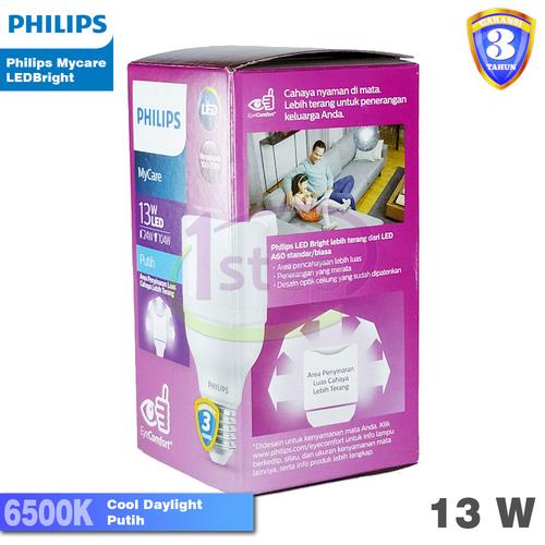 Jual Lampu LED Bulb Philips LEDBright 13W 13 Watt 13Watt LED Bright Putih - Putih - Kota Bandung ...