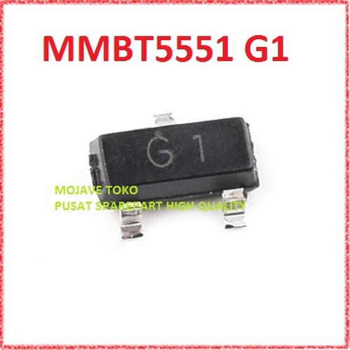 Jual MMBT5551 G1 TRANSISTOR SMD SOT23 N5551 2N5551 Orginal JCET - Kab ...