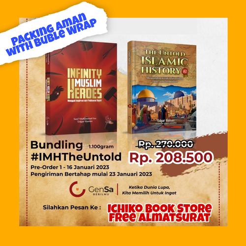 Jual PAKET THE UNTOLD ISLAMIC HISTORY JILID 2 +The Infinity Edgar Hamas ORI - Kota Depok ...