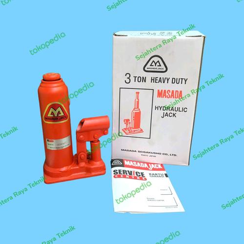 Jual Dongkrak botol 3 ton MS-3 MASADA MADE IN JAPAN - Jakarta Utara - Sejahtera Raya Teknik ...