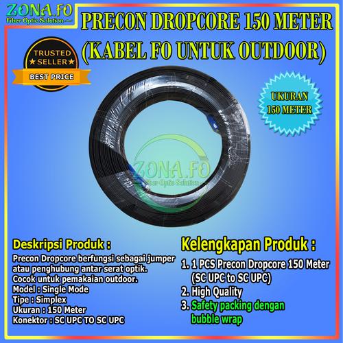 Promo Kabel Ftth Dropcore Precon Fiber Optik Simplex Single Mode 1 core ...