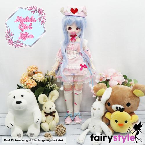 Jual Boneka Match Girl Lilia BJD Anime Uk 1/4 (40cm) Full Set ...