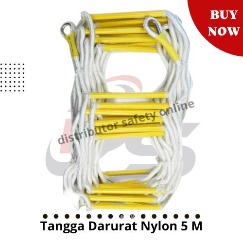 Jual Tangga Darurat Tali Nylon 5 meter / Tali Kapal Nilon Emergency ...