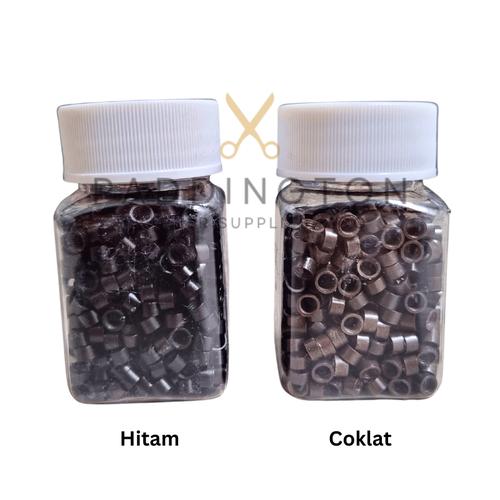 Jual Ring Rambut Hair Extension Sambung Jumbo Hitam Coklat Cokelat ...