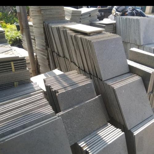Jual Batu Alam Andesit Bakar Polos (Bentuk KOTAK PERSEGI) - 20x20 ...