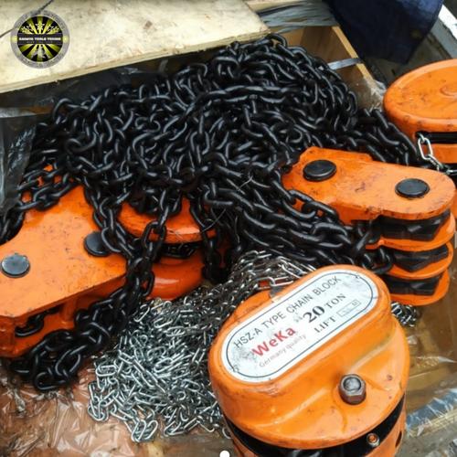 Jual Chain Block 20 Ton x 10 Meter / Kerekan Manual Weka 20 Ton x 10 ...
