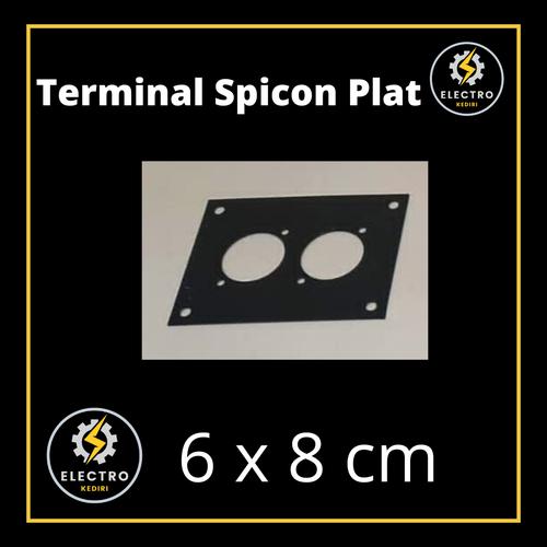Jual Terminal Spicon Plat Kecil Besi Metal | ukuran 6 x 8 cm - Kota ...