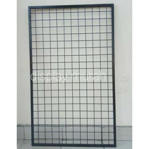 Jual Ram Jaring Besi Bingkai Putih/Hitam Grid Wall Bingkai Ram ...