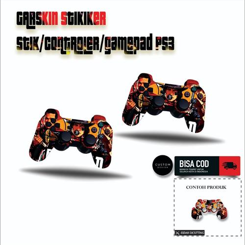 Jual stiker garskin stik ps2 stik ps3 harga satuan - PS2, Q07 - Kab ...