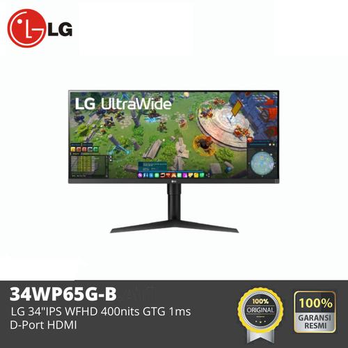 Promo LG 34WP65G-B 34 Inch UltraWide Monitor - WFHD IPS HDR with USB ...