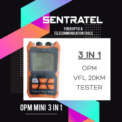 Jual OPM MINI 3 in 1 BATTERY CHARGER OPTICAL POWER METER OPM VFL TESTER ...