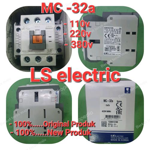Jual KONTAKTOR MC 32...LS EX KOREA ( Coil 110 /220 /380v ) - 380vac ...