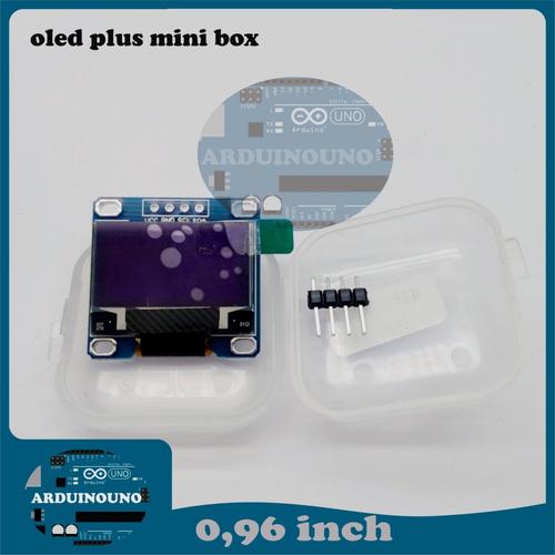 Jual OLED Yellow Blue 0.96 inch with transparent box - Kota Madiun ...