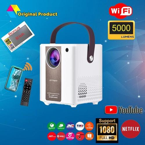 Jual PROYEKTOR ANDROID 5000 LUMEN WIFI / PROJECTOR / PROYEKTOR WIFI ...
